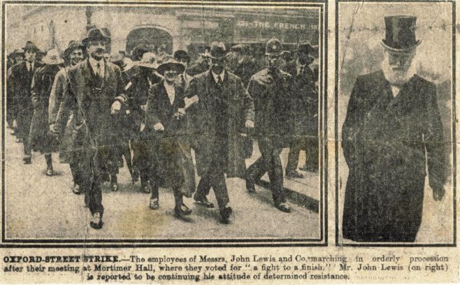 The 1920 strike at John Lewis - John Lewis Memory Store