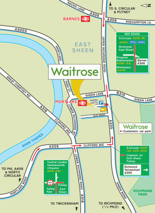 East Sheen 149 - Waitrose Memory Store