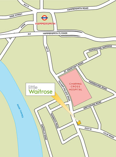 Fulham Palace Road 530 - Waitrose Memory Store