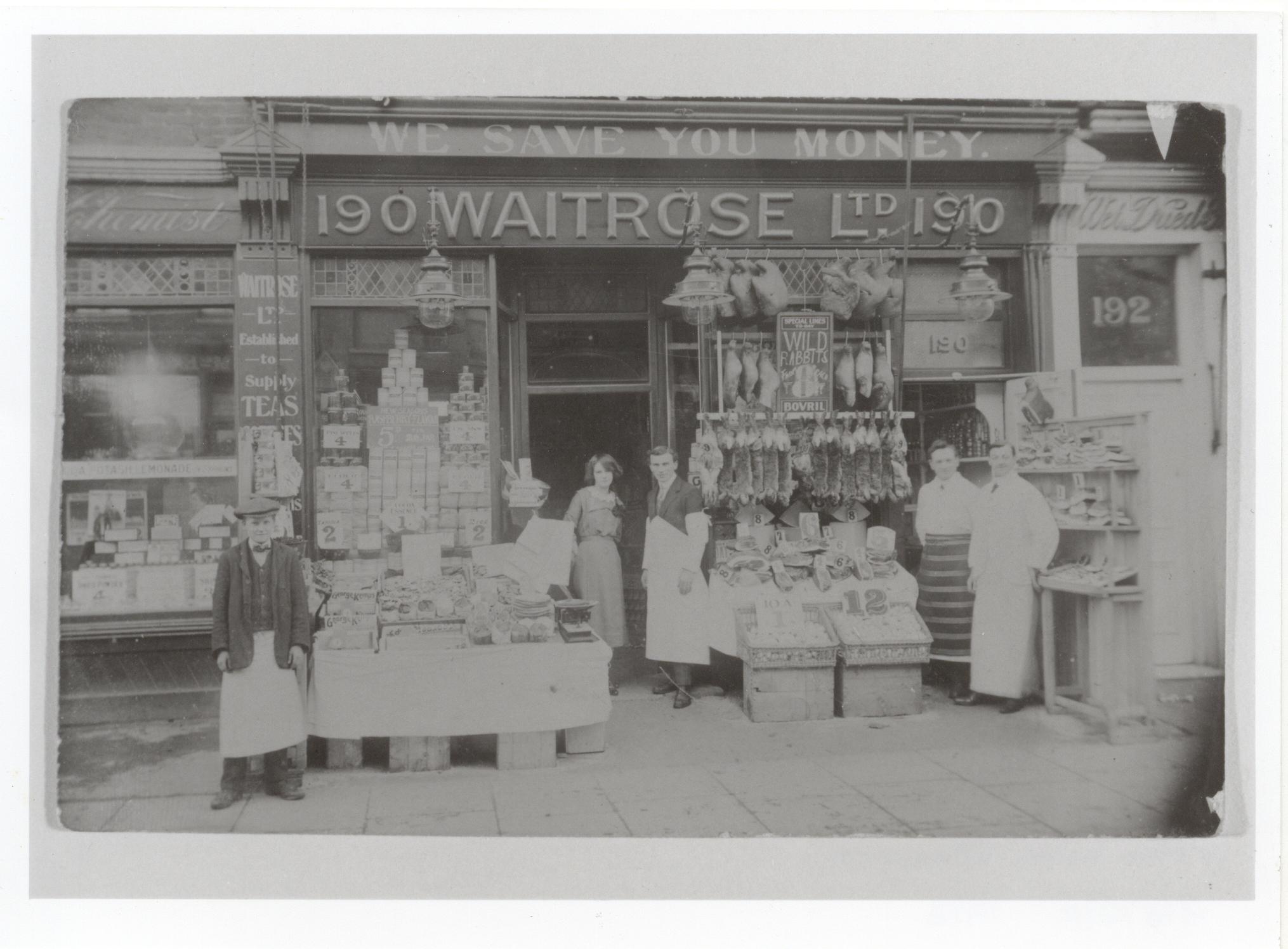 Acton Lane 190 - closed branch - Waitrose Memory Store