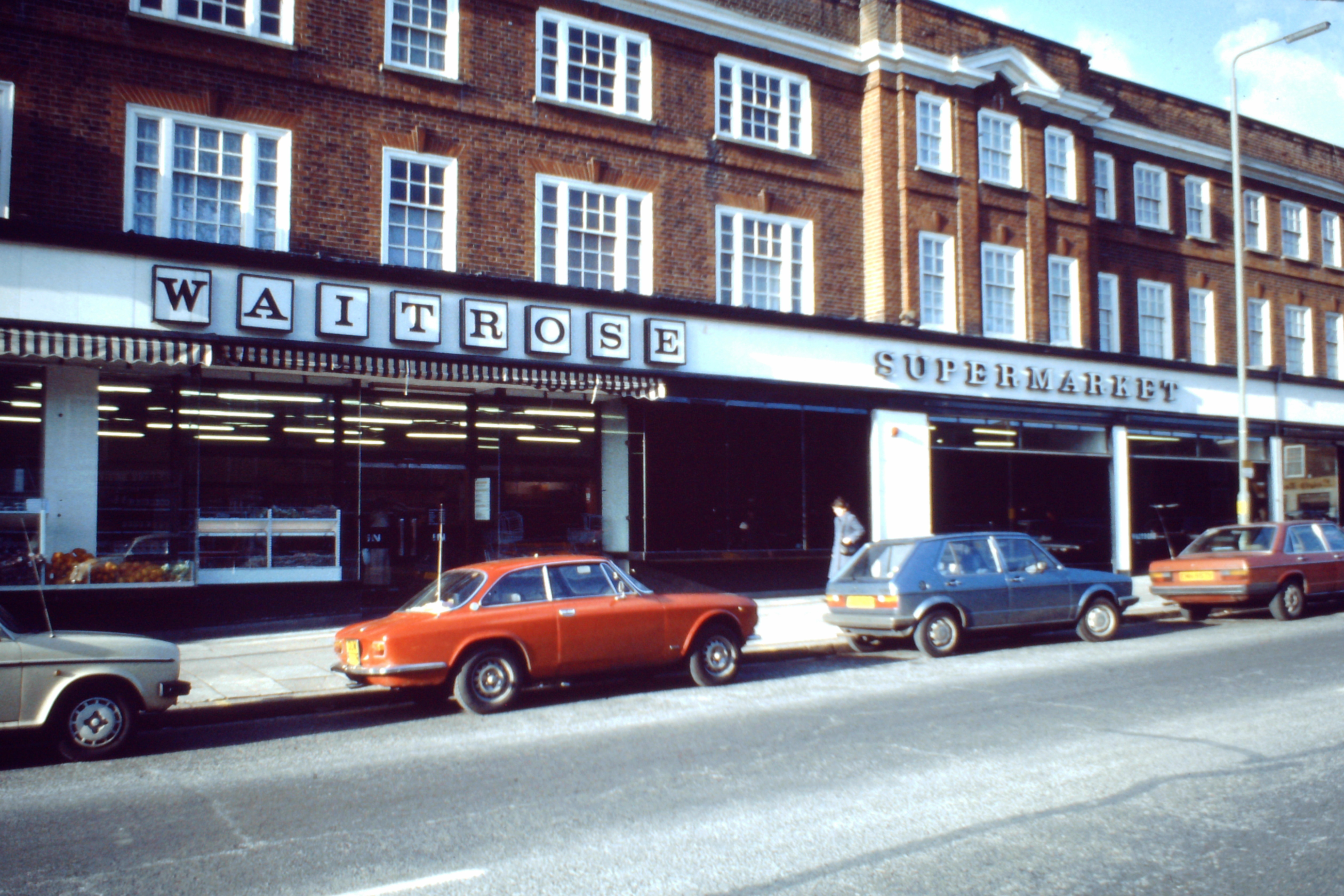 Temple Fortune: Opening and history - Waitrose Memory Store