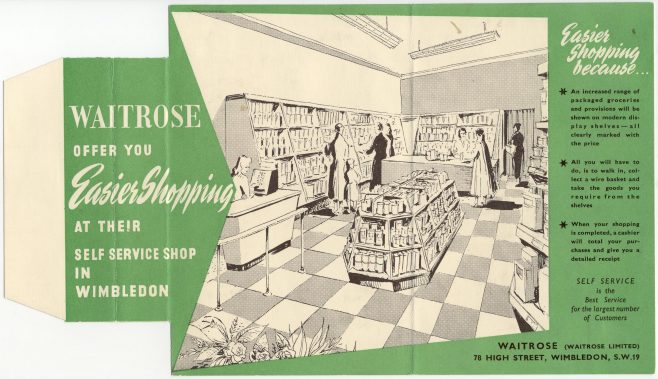 Serving Yourself - Waitrose Memory Store